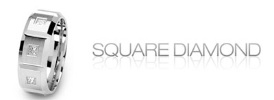 square D button - Kestane Diamond Jewellery